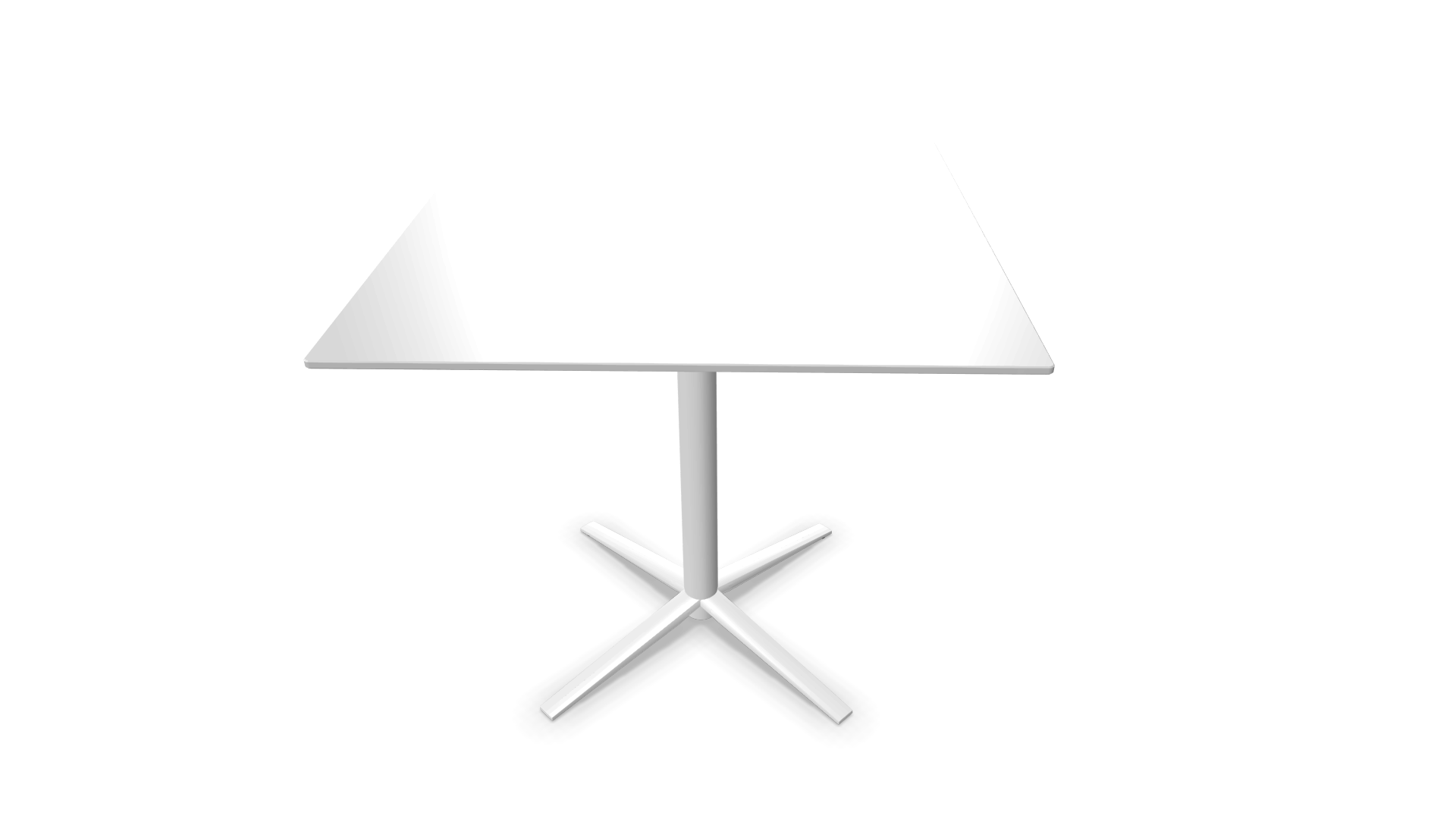 Actiu Tabula TAR-20 Square Coffee Table with Glass - Afri Artisans