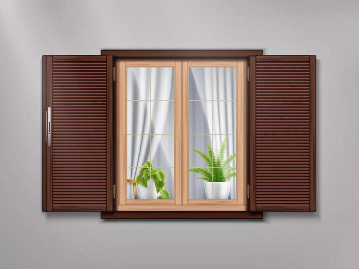 Beautiful Wooden Window - Afri Artisans